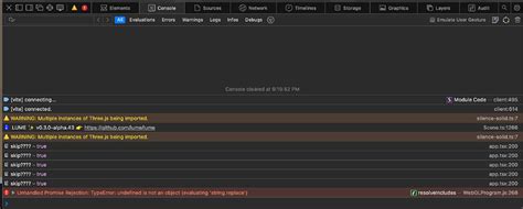 `import From Threetsl` Warning Multiple Instances Of Threejs