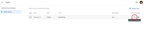 How To See Deleted Events In Google Calendar Tech Junkie