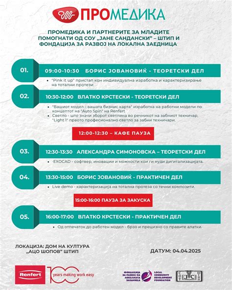 Со особена чест и СОУ Јане Сандански Штип