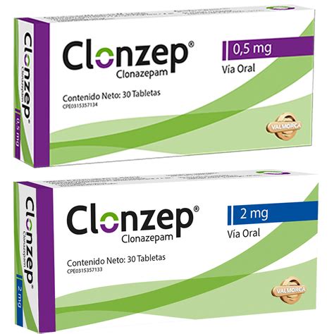 Clonzep Laboratorios Valmor C A