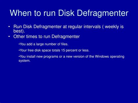 Ppt Disk Defragmentation Powerpoint Presentation Free Download Id3871735 Ppt Disk Defragmentation Powerpoint Presentation Free Download Id3871735