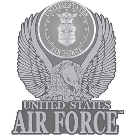 U S Air Force Usaf Emblem Eagle Pewter Original Artwork Expertly