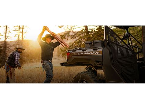 2025 Polaris Ranger Crew Xp 1000 Texas Edition Black Crystal Utility Vehicles Newport New York