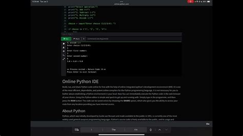 Intro To Python One Minute Video Make A Basic Calculator In Less Than A Minute Youtube