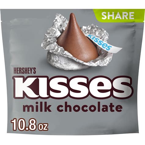 Hersheys Kisses Milk Chocolate Candy 108 Oz Share Pack