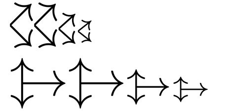 Math Mode Unicode Uprightdown And Northeastsoutheast Arrows Tex