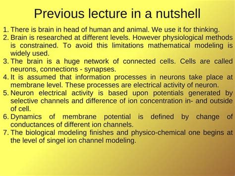 Introduction To Modern Methods And Tools For Biologically Plausible