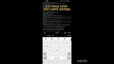 Mysql Using Termux Termux Mysql Sql Python Coding Error Youtube