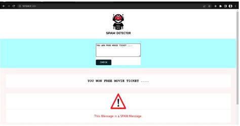 Github Allanrodriquessms Spam Detector Sms Spam Detector Checks