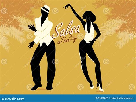Salsa Dancers Clipart