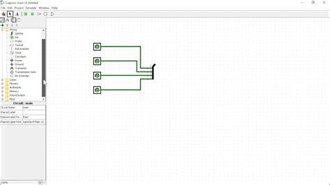 How To Use Splitter In Logisim Youtube