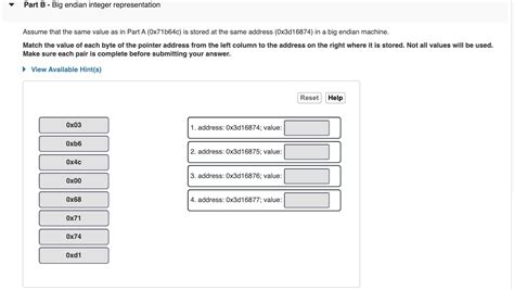 Solved Part D 64 Bit Representation Now Consider That The Chegg Com
