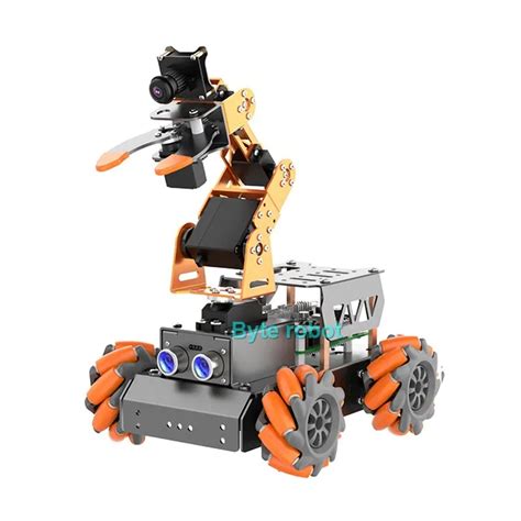 Masterpi Vision Ai Robot Open Source 4wd Robot Car Robot Arm With Board