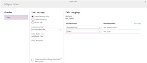 Powerapps Dataflow Is Your Cds Entity Primary Field Name Exactly The