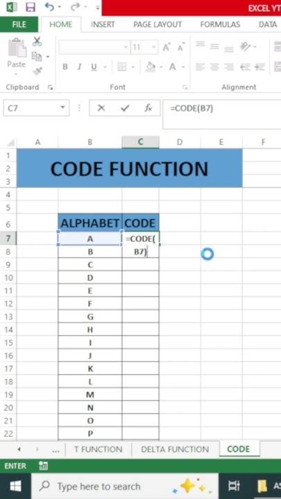 How To Use Code Function In Excel Character To Number Converter
