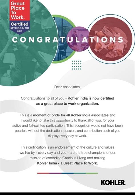 priy om narayan swami on linkedin greatplacetowork kohlerindia kohler