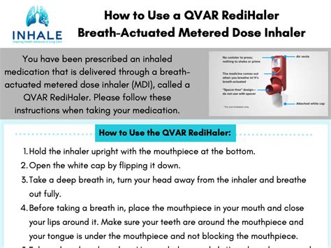 Inhaler Education Inhale