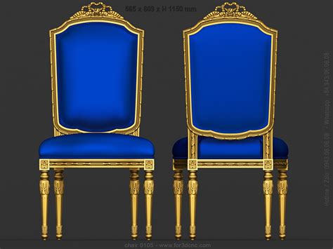 Chairs 0105 Stl 3d Model For Cnc 3d Stl Model For Cnc Stl Model
