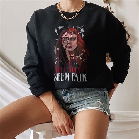 That Doesn T Seem Fair Scarlet Witch Inspired MoM Marvel Unisex