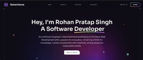 Rohan Pratap Singh On Linkedin Webdevelopment Portfolio