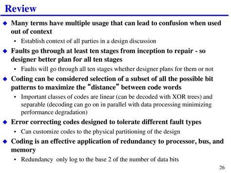 Coding Theory Dan Siewiorek June Ppt Download
