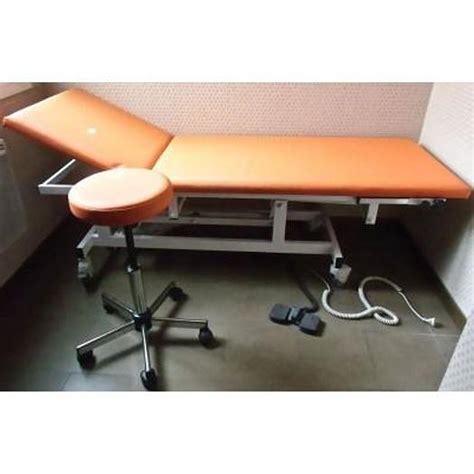 Used Orange Electric Sofa Pedal Controlled With Matching Variable