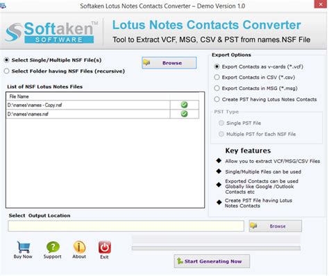 How To Export Lotus Notes Contacts Into Thunderbird