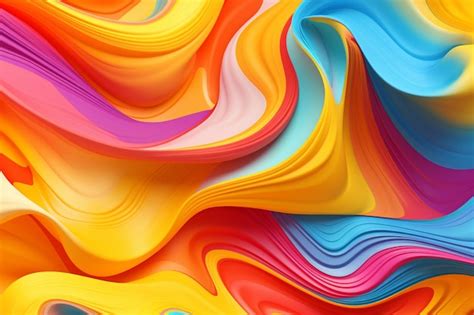 Premium Photo Gradient 3d Fluid Background