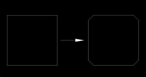 Code Chamfer A Rectang Just Maked Autolisp Visual Lisp And Dcl Autocad Forums