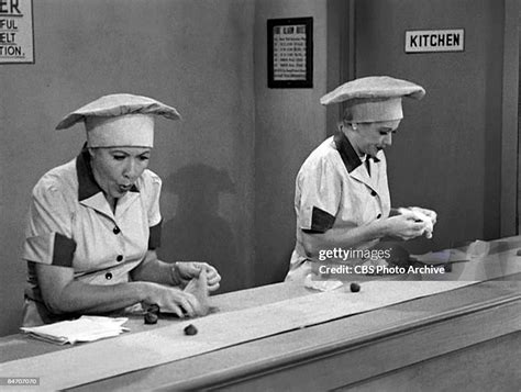 American Actresses Vivian Vance As Ethel Mertz And Lucille Ball