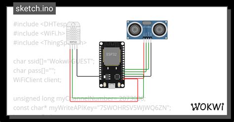 DHT Ultra Copy Wokwi ESP STM Arduino Simulator