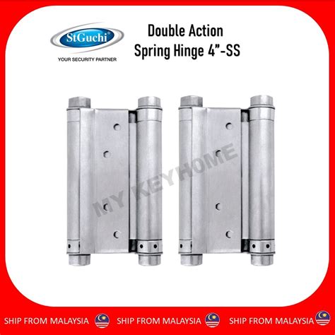 St Guchi 345 Stainless Steel Sus304 Double Action Spring Hinge