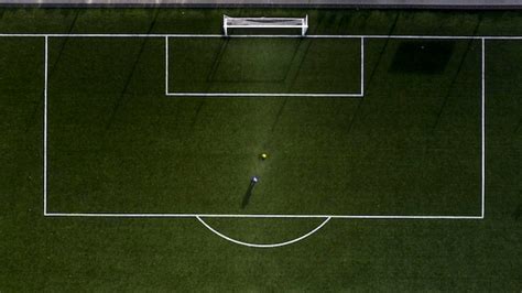 축구장 프리미엄 사진