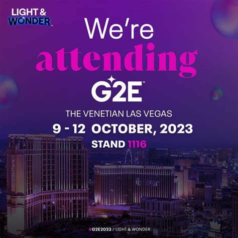 Super Excited About Flying Out Tomorrow Morning To Support Our Fantastic Creators At G2e In Las