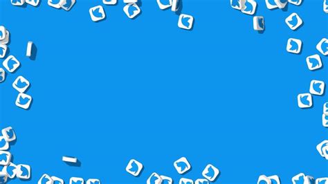 Twitter 3d Icon Falling From Edges 3d Rendering Chroma Key Luma Matte Selection 15826448 Stock