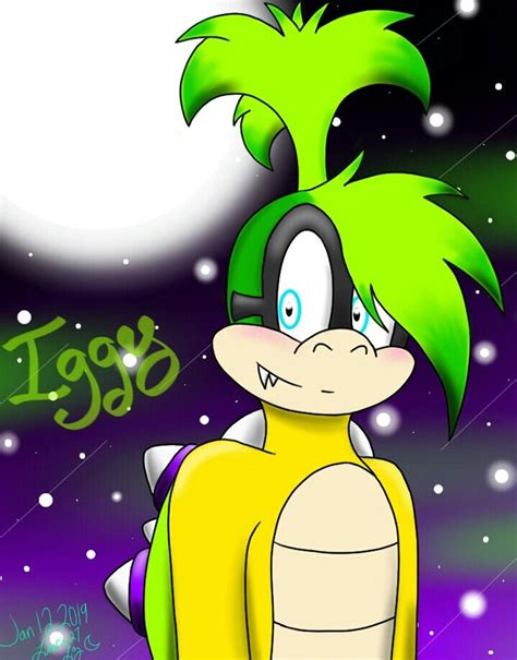 Iggy Ignatius Koopa By Lunaris27 Iggy Koopa Pfp Iggy From Mario
