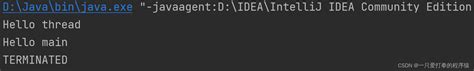 【java多线程编程】线程的六种状态 java多线程状态有哪些 csdn博客