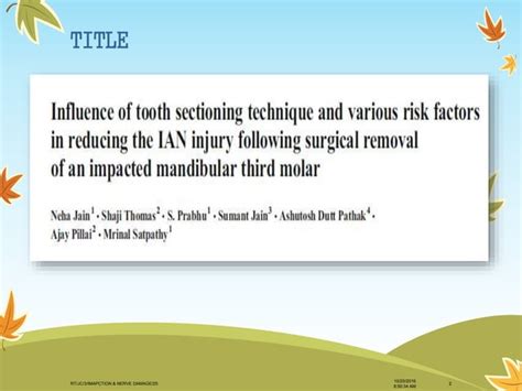 Dr Rahul Tiwari Omfs Sibar Institute Of Dental Sciences Guntur Andhra Pradesh Influence Of