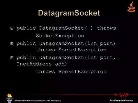 Networking In Java Pptx