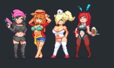 Create Nsfw Pixel Art Character Pixel Sprite Animation Game Art Rpg Maker By Harjarlat Fiverr