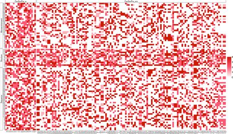 The Heatmap Of Selected Features In Each Training Group Of Two Download Scientific Diagram