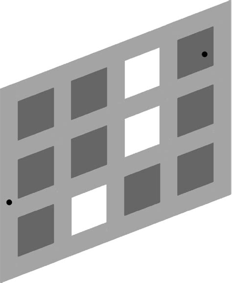 multiscale plate structure including the position of the input and
