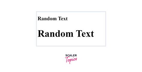 How Many Heading Tags Are There In HTML Scaler Topics