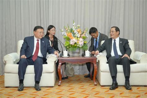 中交集团主要领导拜会老挝总理宋赛西潘敦 知乎