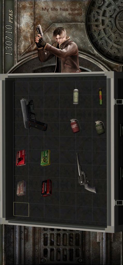 Resident Evil Inventory Wallpaper