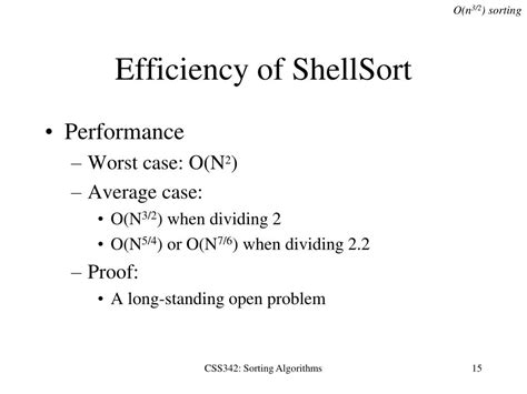 Ppt Css342 Sorting Algorithms Powerpoint Presentation Free Download
