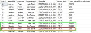 SQL Server Offset Window Functions FIRST VALUE LAST VALUE LAG LEAD