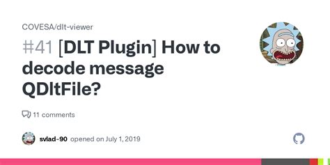 DLT Plugin How To Decode Message QDltFile Issue COVESA Dlt Viewer GitHub
