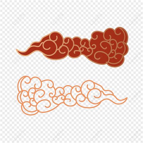 중국 전통 길조 구름바다샹윤머리 Png 일러스트 무료 다운로드 Lovepik