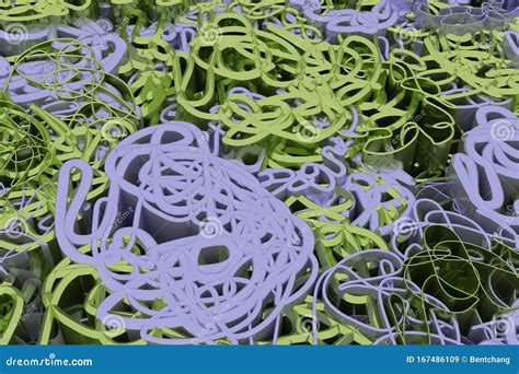 Decorative Illustrations Messy Colorful Curve Geometric Lines For Design Texture Background